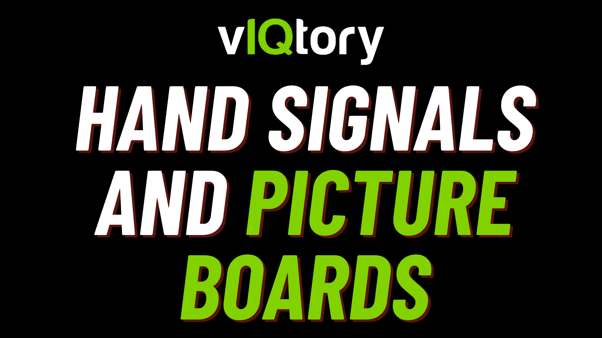 Football Hand Signals & Picture Boards - vIQtory Sports
