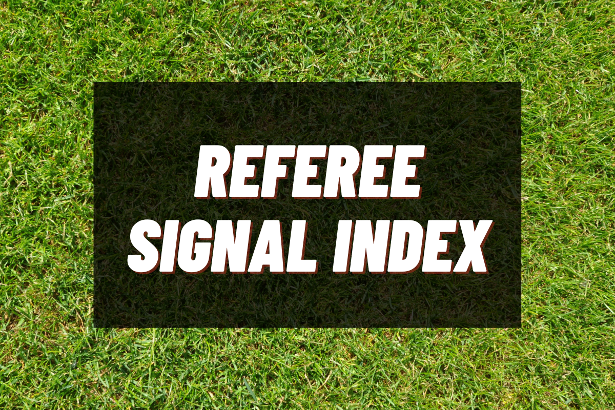 Complete Guide To Football Referee Signals (For Coaches) - vIQtory Sports