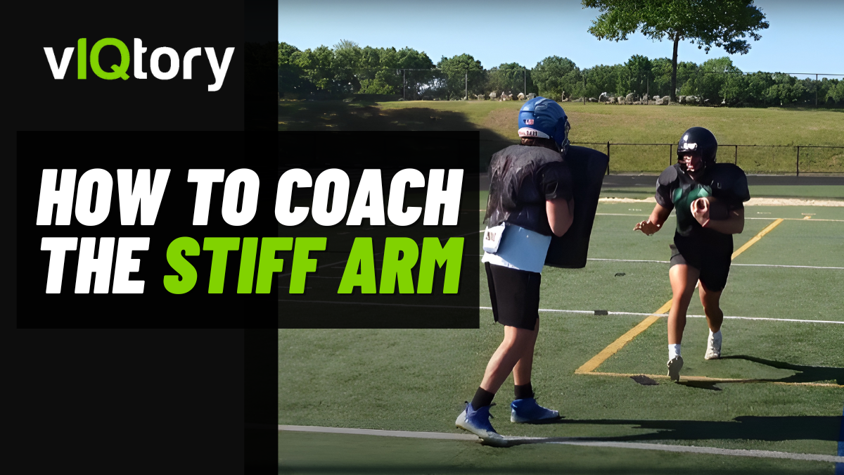 How To Coach The Stiff Arm - vIQtory Sports
