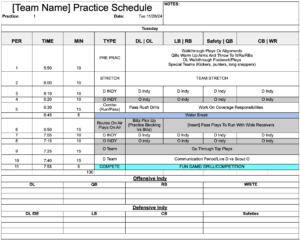 Youth Football Practice Plans (Template Included) - vIQtory Sports
